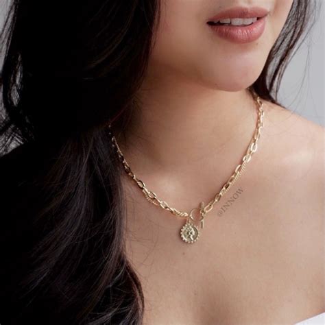 Jual KALUNG Daisy Chain Layer Necklace Kalung Rantai Kalung Set 2