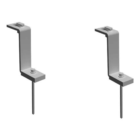Estrutura Suporte Z Fixador Placa Painel Solar Alumínio e Inox Para
