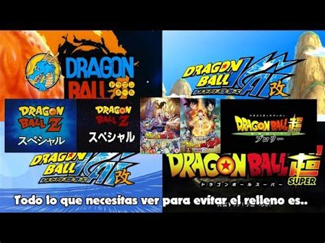 Descubre la guía definitiva de Dragon Ball Z sin relleno
