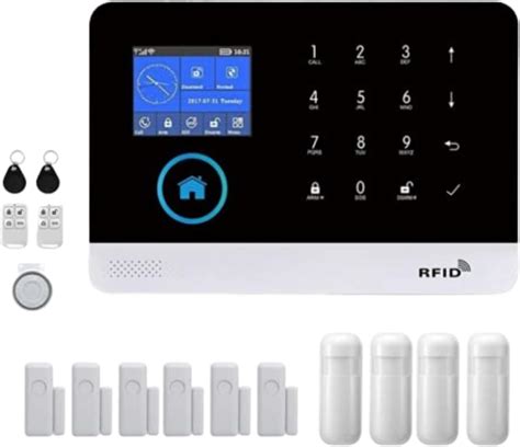 Clicklife Kit Alarma WiFi Gsm Sistema De Seguridad Casa Negocio App