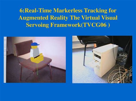 an introduction of marker and markerless in ar ppt download