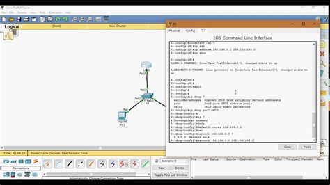 Configurar DHCP En Router Cisco Packet Tracer YouTube