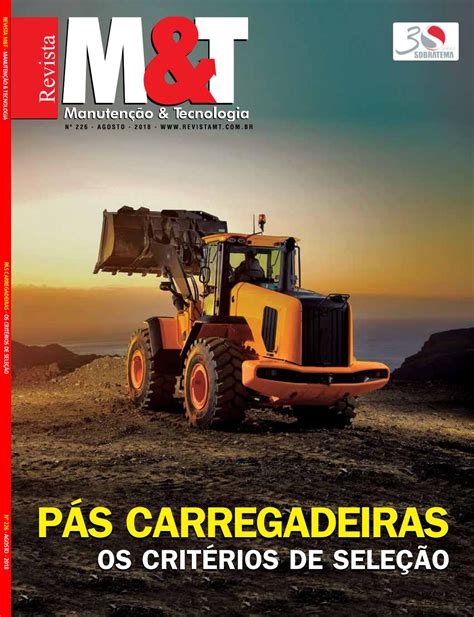 Revista M T Ed 226 Agosto 2018 by Sobratema Publicações Issuu