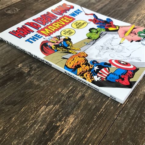 Marvel Other How To Draw Comics The Marvel Way By Stan Lee Poshmark