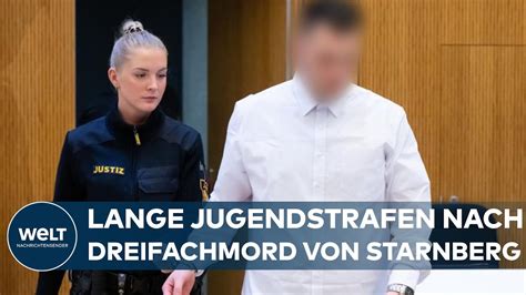 DREIFACH MORD VON STARNBERG Hauptangeklagter Zu 13 Jahren Jugendhaft