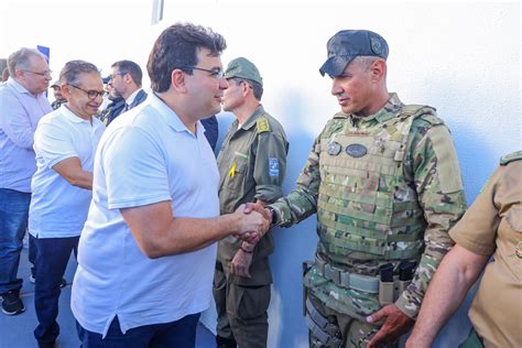 Governador entrega nova sede de batalhão da PM e destaca reforço na