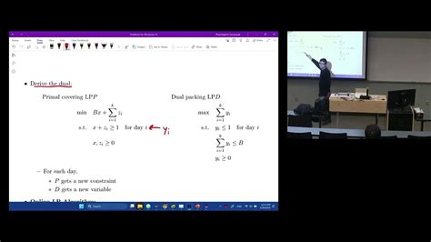 lecture 11 2 online lp rounding schemes for ski rental and online set covers youtube