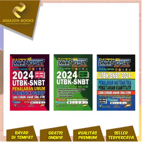 Wangsit Om Jero TPS UTBK SNBT 2024 Seri Platinum Untuk Hasil Terbaik
