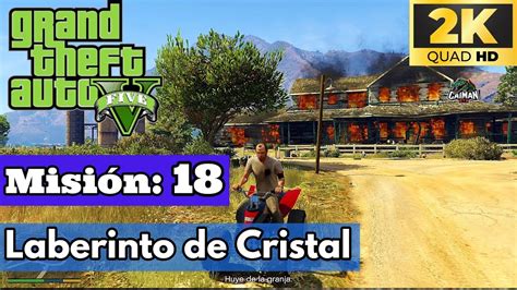 GTA 5 Modo Historia Misión 18 Laberinto de cristal Grand Theft