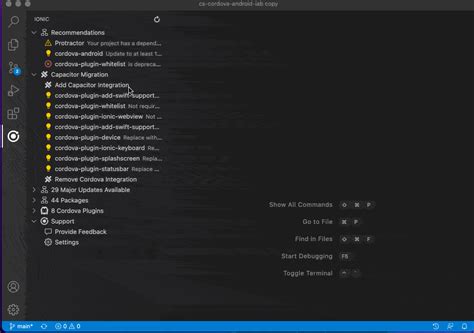 Capacitor S Ionics Visual Studio Code Extension Ionic Blog