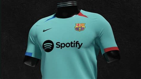 Desvelada la tercera equipación del Barça 23 24