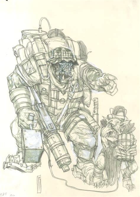 gretchin Kommandoz Orks Orcs Орки Warhammer 40000 wh40k