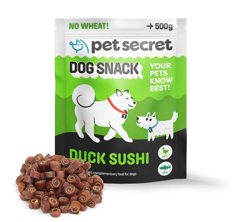 Treserki Przysmaki Smaczki Dla Psa Sushi Kaczka G Pet Secret