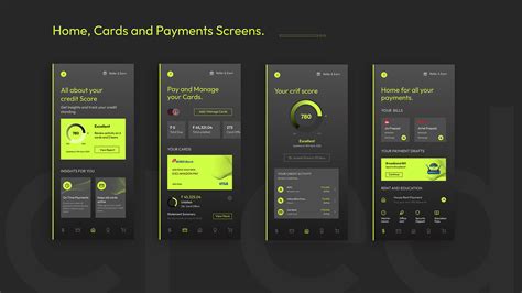 CRED App UI Redesign Behance