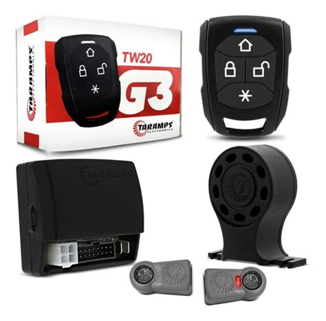 Alarme Automotivo Taramps Tw20 G4 Universal Sirene Sem Fio Frete grátis