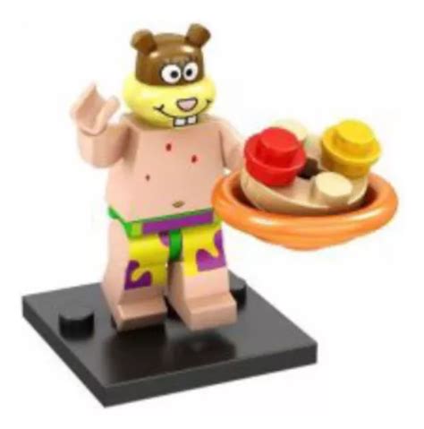 Boneco Blocos De Montar Sandy Bochechas Bob Esponja Frete Gr Tis
