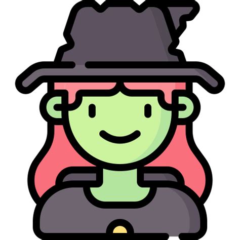 Witch Special Lineal Color Icon