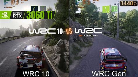 REAL WRC Generation WRC 10 Side By Side RTX 3060 TI Performance