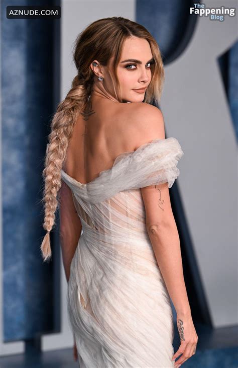Cara Delevingne Sexy Flashes Her Hot Boobs At The Vanity Fair