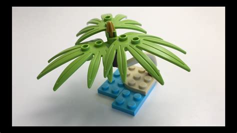 Lego Palm Tree Only Bricks Youtube
