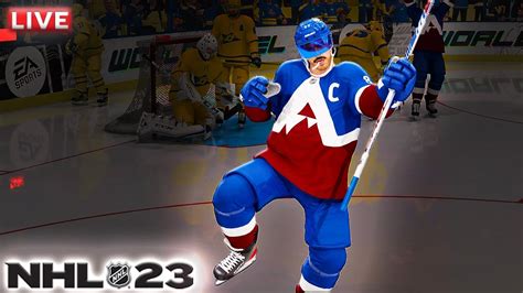 LIVE NHL 23 EASHL 3 S XBSHL Colorado Avalanche YouTube