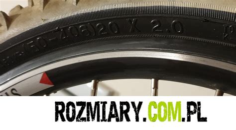 Rozmiary opon rowerowych jak dobrać Jak odczytać rozmiary pl