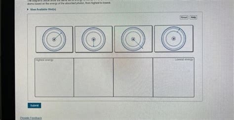 Solved The Diagrams Below Show The Same Set Of Energy Levels Chegg