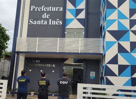 Prefeito de Santa Inês é alvo da PF em operação que investiga fraudes