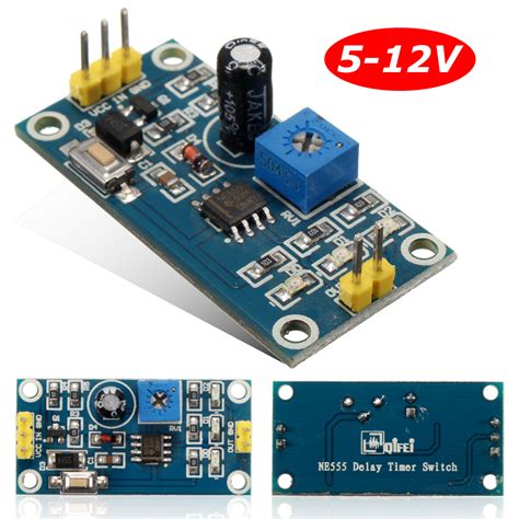 Module Relais Temporisé DC 5 12V Minuteur Temporisateur Réglable 0 150