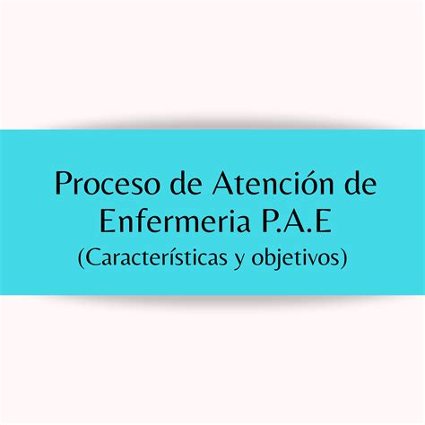 Proceso De Enfermeria