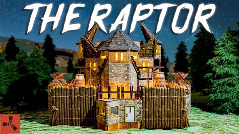 The Raptor The BEST Solo Duo Trio BUNKER Base In RUST 2023 Design