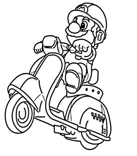29 Coloriages Super Mario Odyssey ColoringPagesOnly