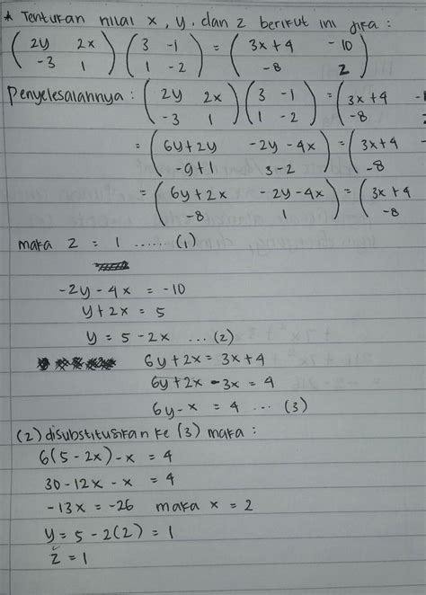 Contoh Soal Perkalian Matriks Dengan Skalar 56 Koleksi Gambar