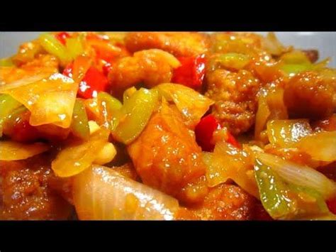 Pollo Agridulce Estilo Chino Recetas De Pollo Con Pi A Cerdo