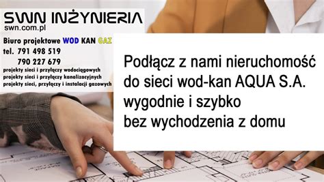 Etapy podłączenia nieruchomości do sieci AQUA S A Bielsko Biała