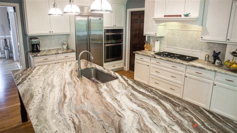 Fantasy Brown Quartzite Modern Kitchen Marble