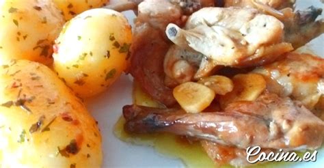 Receta Conejo al Ajillo Fácil