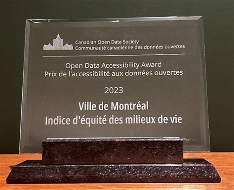 Site web des données ouvertes de la Ville de Montréal
