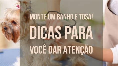 COMO MONTAR UM BANHO E TOSA YouTube
