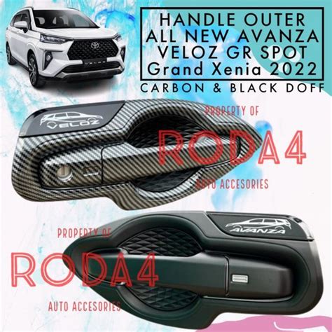 Jual Tank Cover Handle Outer All New Avanza VELOZ Xenia GR 2022 Doff