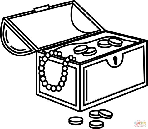 Schatkist Kleurplaat Gratis Kleurplaten Printen Porn Sex Picture