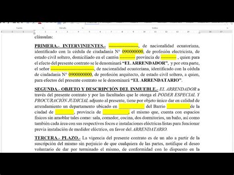 Descarga aquí el modelo de prórroga de contrato de alquiler en PDF