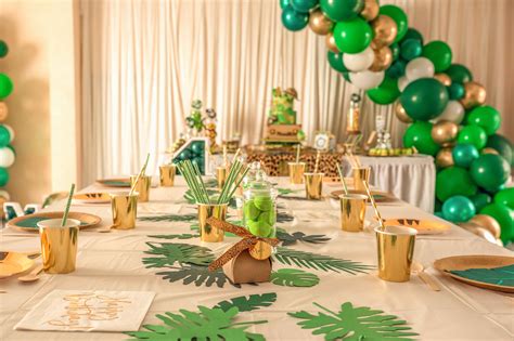 Idee Deco Anniversaire Jungle 140140 Idee Deco Anniversaire Theme Jungle