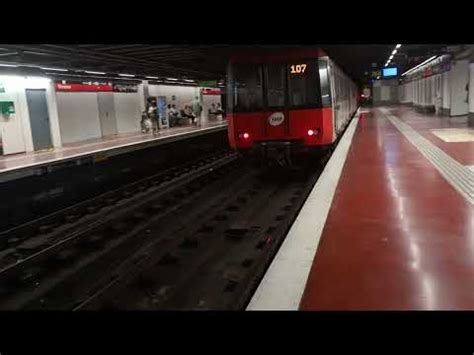Metro L Trayecto Pla A De Sants Torrassa En Serie Youtube