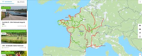 Kaart Fietspaden Frankrijk Vogels