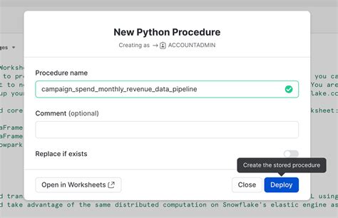 Getting Started With Snowpark In Snowflake Python Worksheets And Notebooks