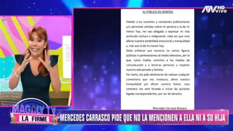 Jefferson Farfán Magaly Medina exige a Mercedes Carrasco alejar a su