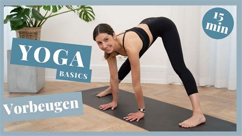 Yogaübungen für Anfänger Yoga Basics N1 Vorbeuge YouTube