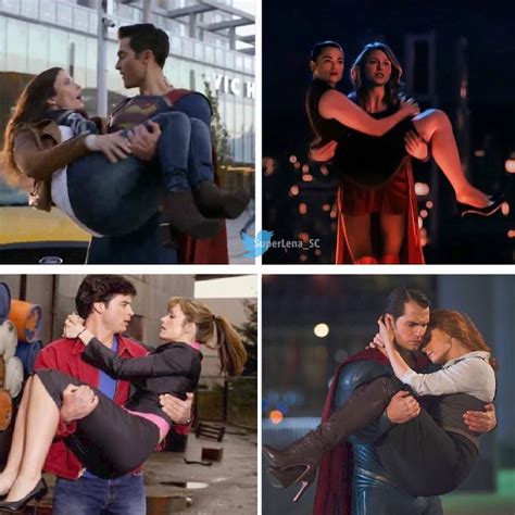 Supercorp Kara Danvers And Lena Luthor Clois Clark Kent And Lois Lane Supergirl Tv Lena