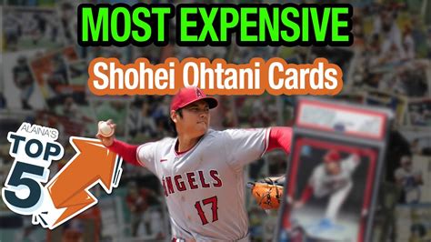 Top 5 Shohei Ohtani Card Sales YouTube